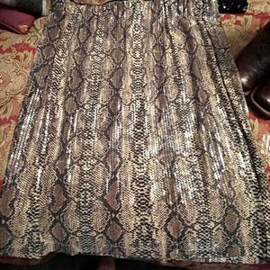 Hayden | Skirts | Nwt Hayden Sequined Python Snakeskin Plus Size Skirt ...